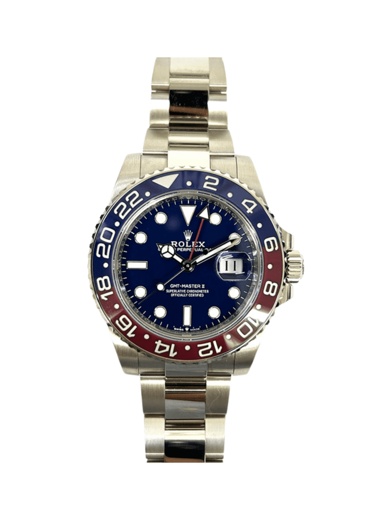 Rolex GMT-Master II White Gold Blue Dial 126719BLRO - WPB Watch CO