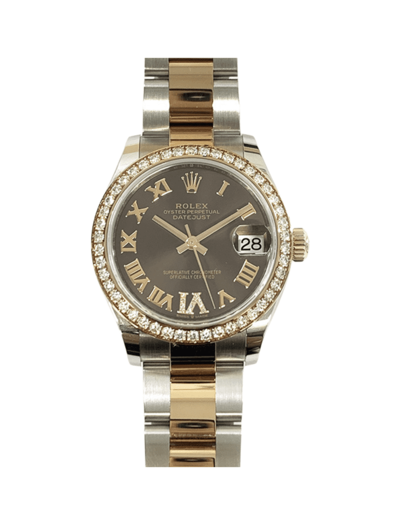 Rolex Datejust 31 Chocolate VI Diamond 278381RBR - WPB Watch CO