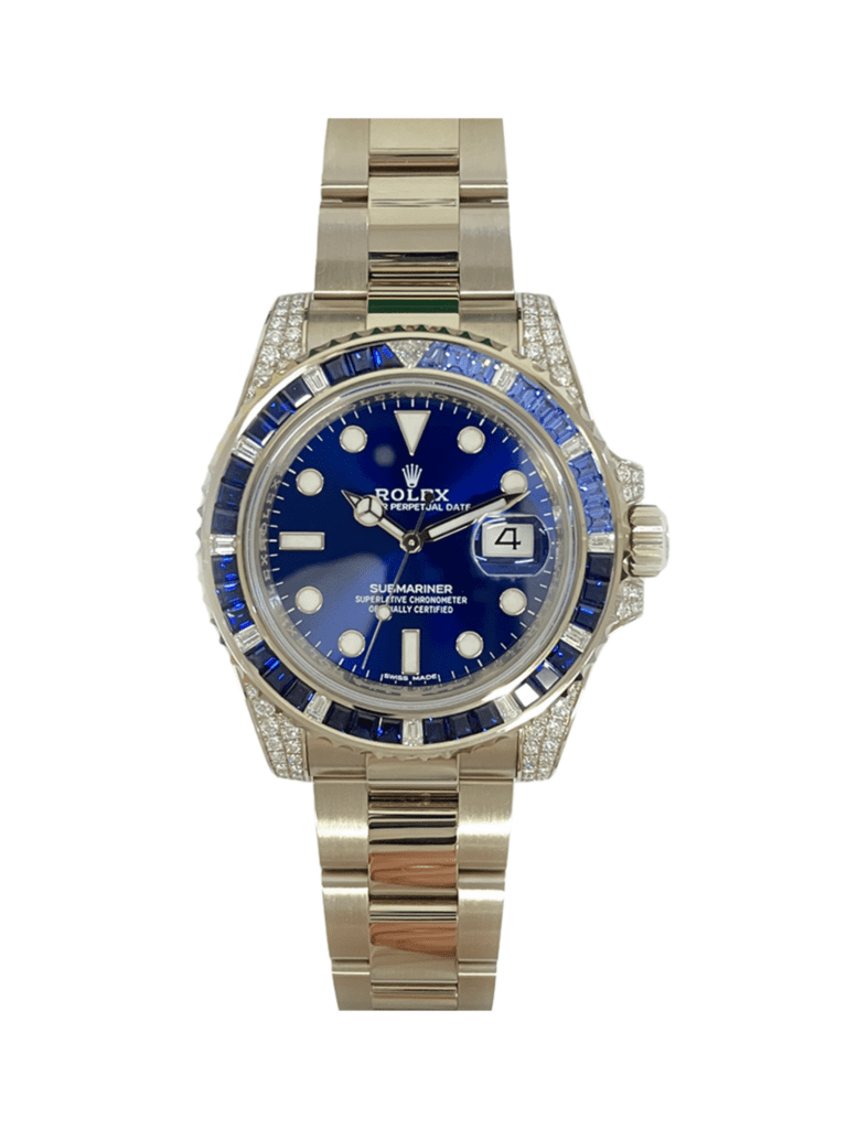 Rolex Submariner White Gold Blue Dial 116659SABR - WPB Watch CO