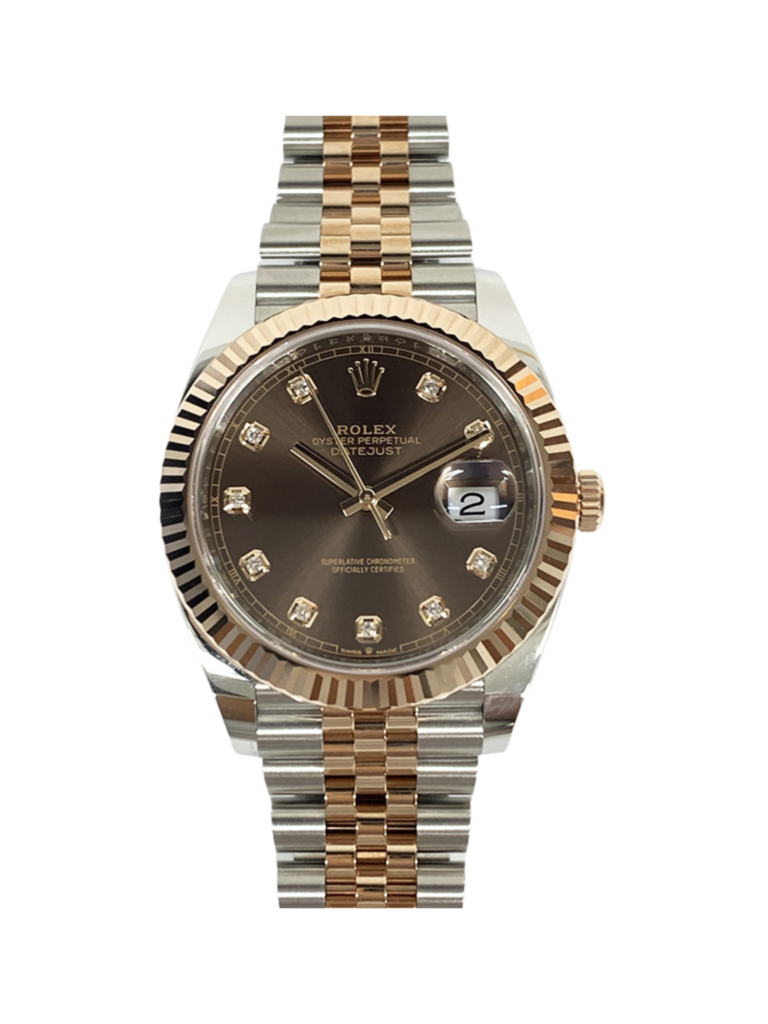 Rolex Datejust Chocolate Diamond Dial 126331 - WPB Watch CO