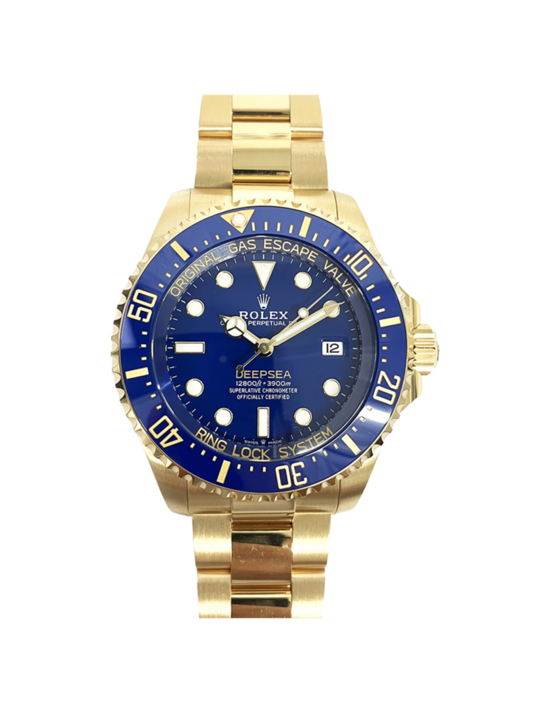 Rolex Deepsea Yellow Gold Blue Dial 136668LB - WPB Watch CO