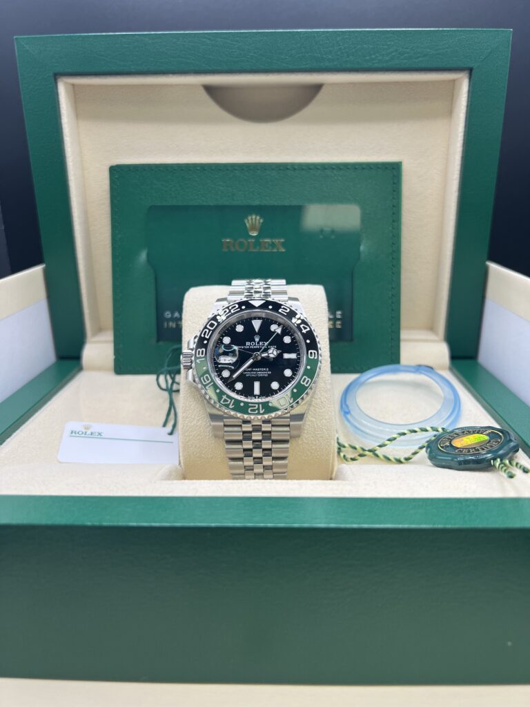 Rolex GMT-Master II "Sprite" Black Dial 126720VTNR - WPB Watch CO