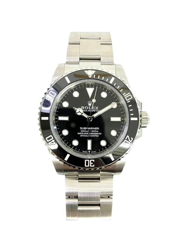 Rolex Submariner Stainless Steel Black Dial 124060 - WPB Watch CO