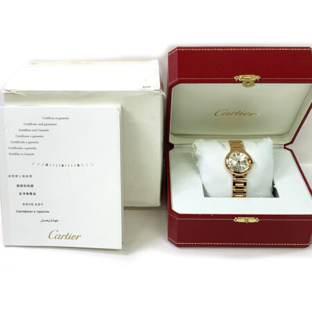 Cartier Ballon Bleu Rose Gold Silver W69002Z2 - WPB Watch CO