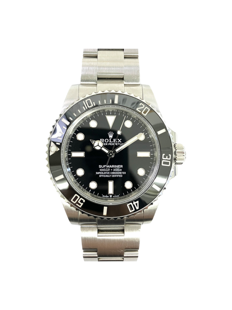 Rolex Submariner Stainless Steel Black Dial 124060 - WPB Watch CO