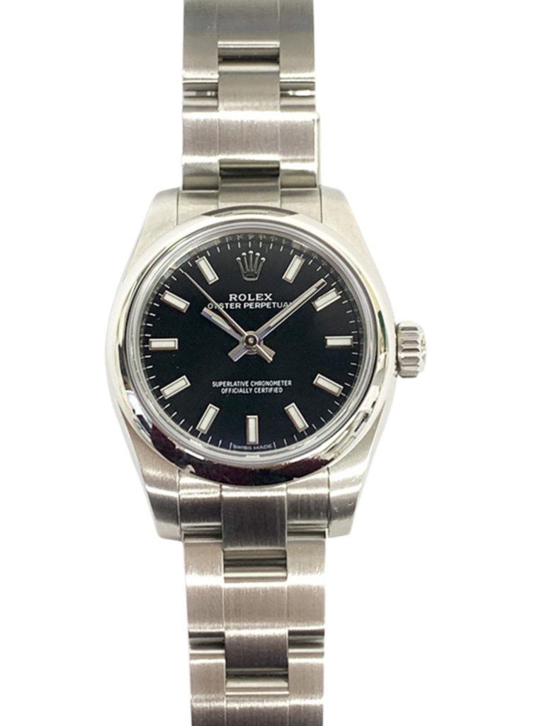 Rolex Oyster Perpetual Black Dial 176200