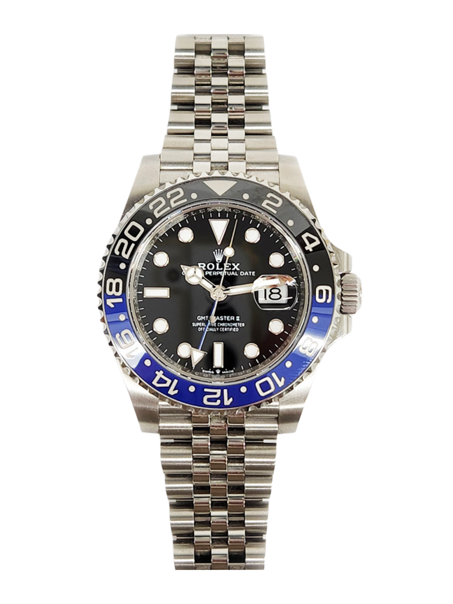 Rolex GMT-Master II “Batman” Black Dial 116710BLNR