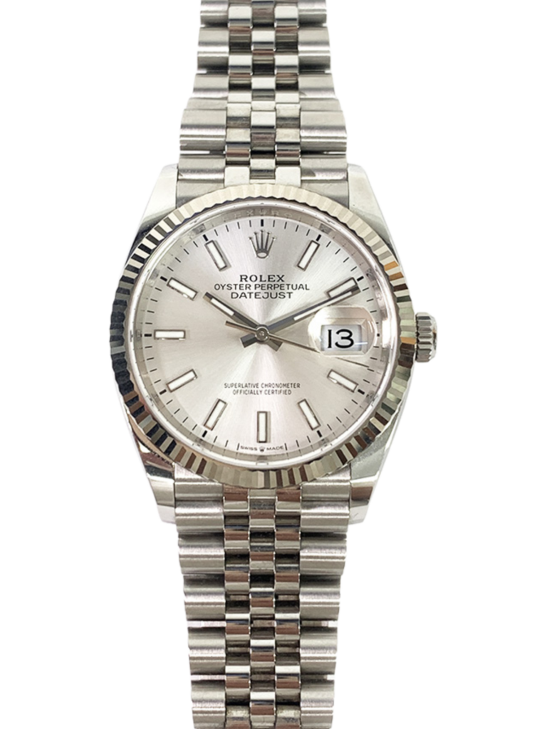 Rolex Datejust 36 Stainless Steel Silver Dial 126234