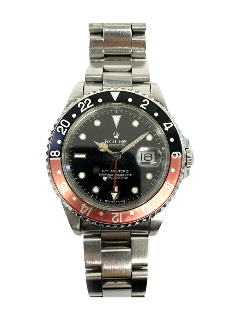 Rolex GMT-Master II Stainless Steel Coke Dial 16710