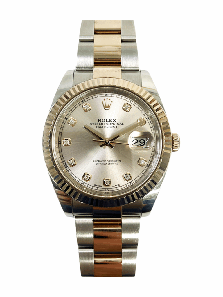 Rolex Datejust 41 Gold/Steel Sundust Diamond Dial 126331