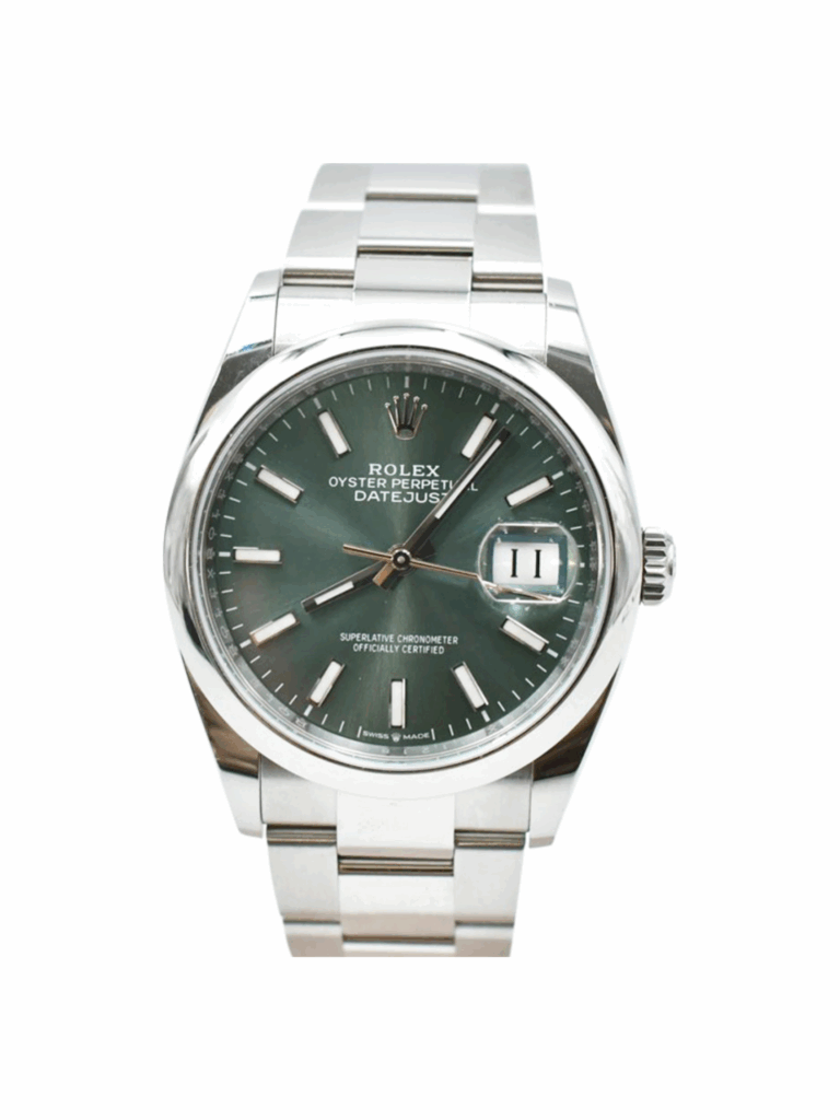 Rolex Datejust 36 Stainless Steel Mint Green Dial 126200