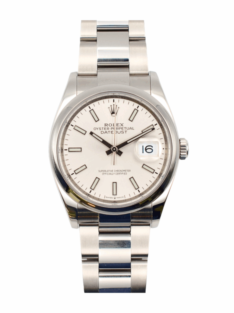 Rolex Datejust 36 Stainless Steel Silver Dial 126200