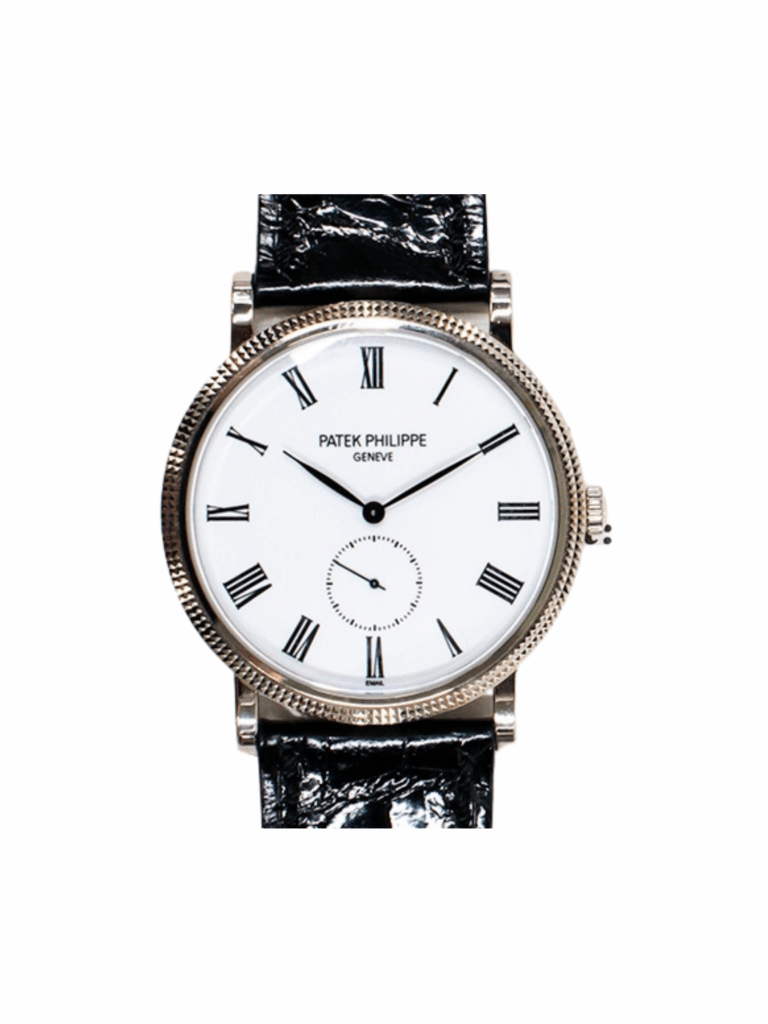 Patek Philippe Calatrava White Gold White Roman Dial 5116G-001
