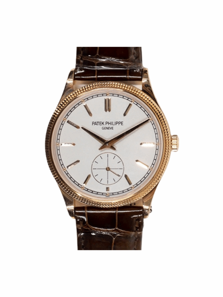 Patek Philippe Calatrava Rose Gold White Dial 6119R-001