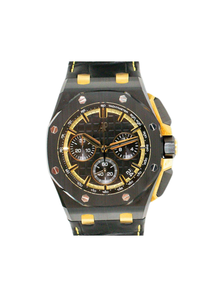 Audemars Piguet Royal Oak Offshore Black Ceramic and Yellow Gold Black ...