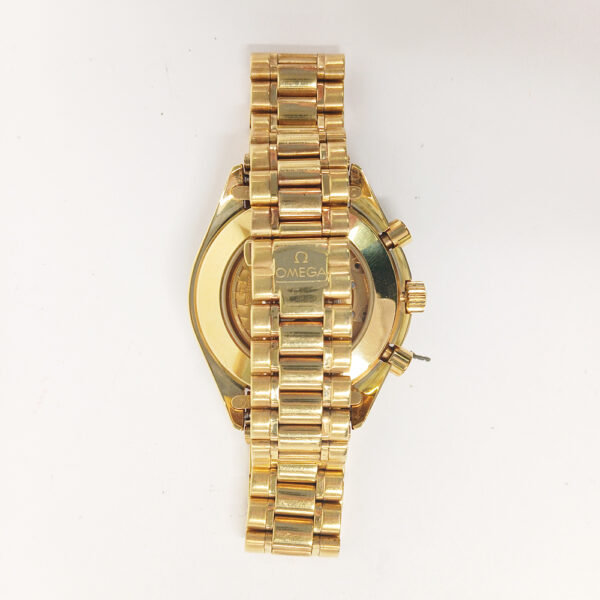 Omega Speedmaster Yellow Gold Champagne Dial 1140.30